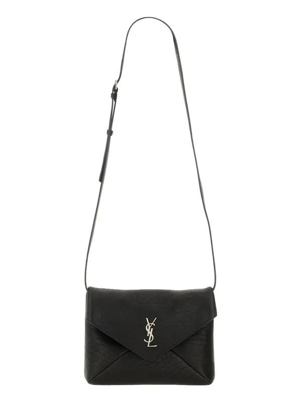 Saint Laurent Borsa Messanger Envelope Cassandra - Black