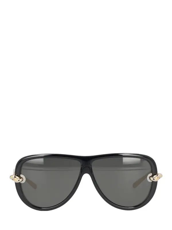 Bottega Veneta Occhiale Da Sole Injection - Black