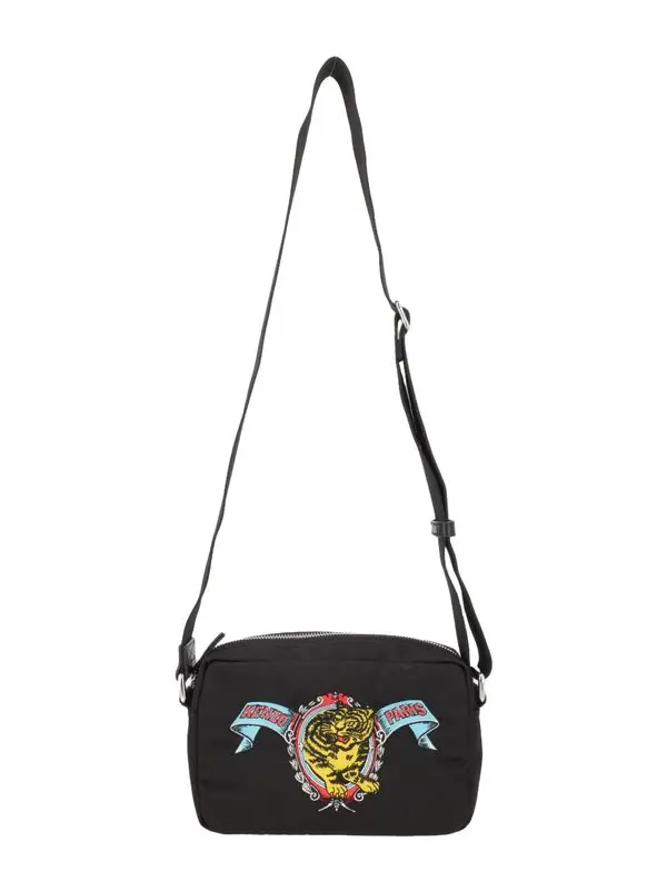 Kenzo Borsa A Tracolla Jumping Tiger - Black