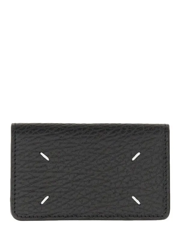 MAISON MARGIELA Portacarte Four Stitches - Black
