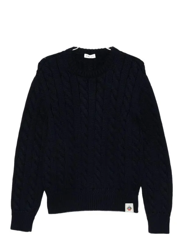 Bally Long-sleeved Sweater - Blue