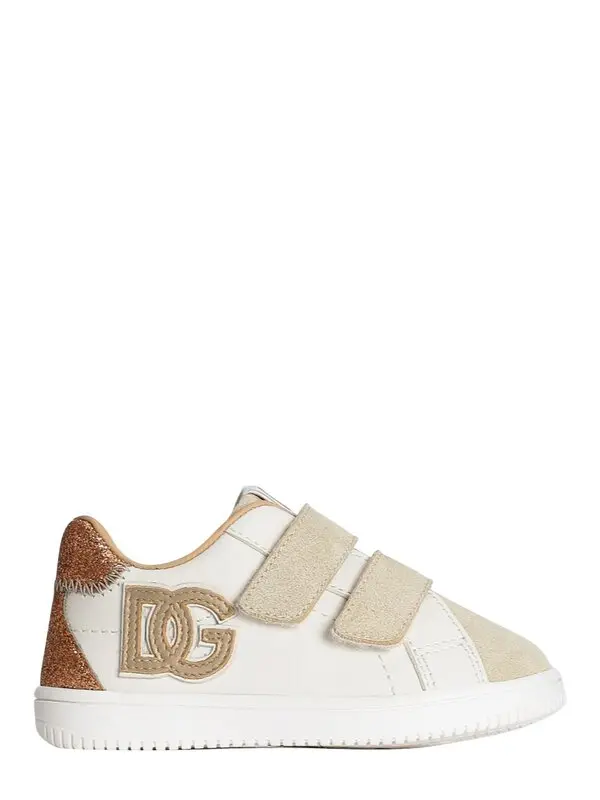 Dolce & Gabbana Dg Original Nappa-calfskin Sneakers - White