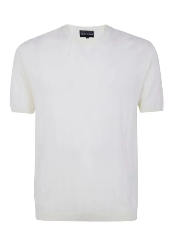 Emporio Armani Crewneck Knitted T-shirt - No