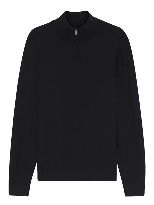 Hugo Boss Long-sleeve Knit Top - Dark Blue