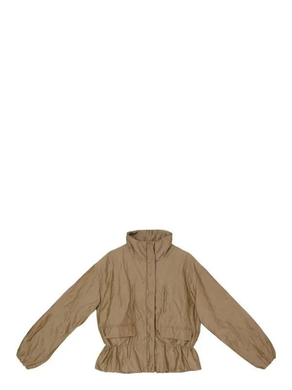 Paloma Wool Loose-fitting High-neck Jacket - Camel