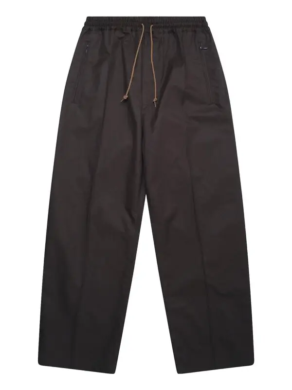 Comme Des Garçons Drawstring Casual Pants - Brown