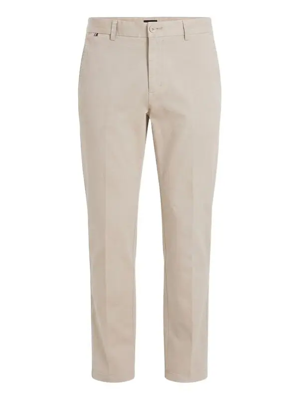 Hugo Boss Modern Slim-fit Trousers - Beige