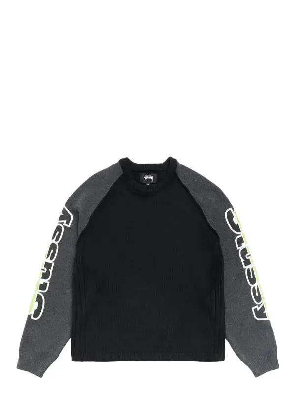 StÜssy Long-sleeve Knit Top - Black