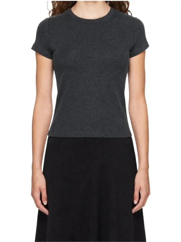 ST. AGNI Short-sleeved T-shirt - Charcoal-grey