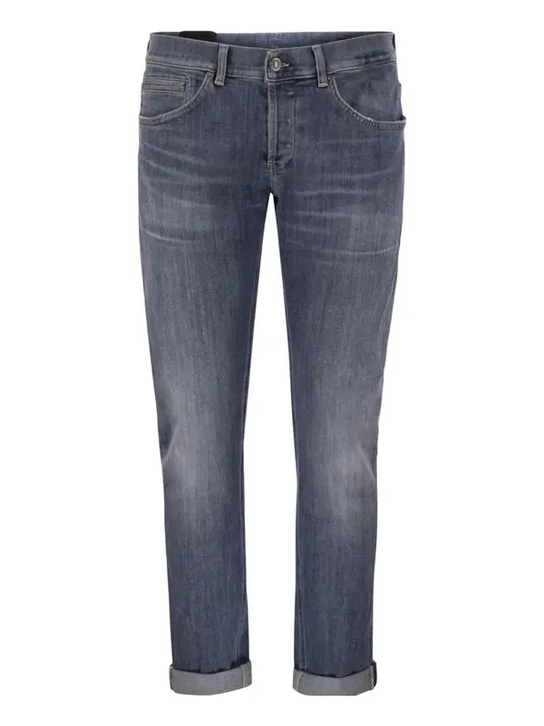 DONDUP George Slim Fit Jeans - Dark