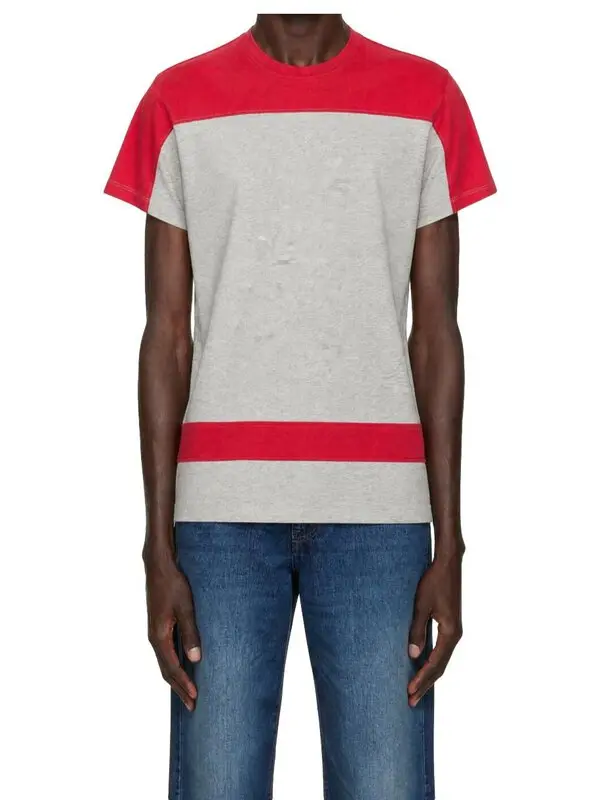 Gimaguas Short-sleeved T-shirt - Gray/red