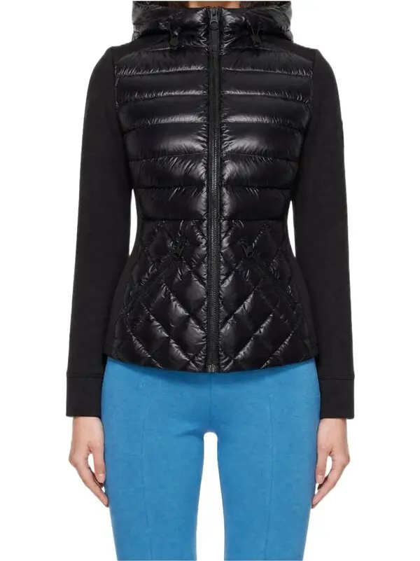 Mackage Agatha Quilted Hooded Down Jacket - Black