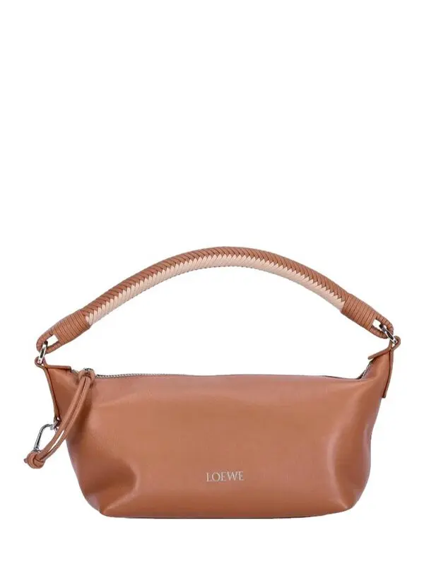 Loewe Cala Zippered Tote - Mocha/beige