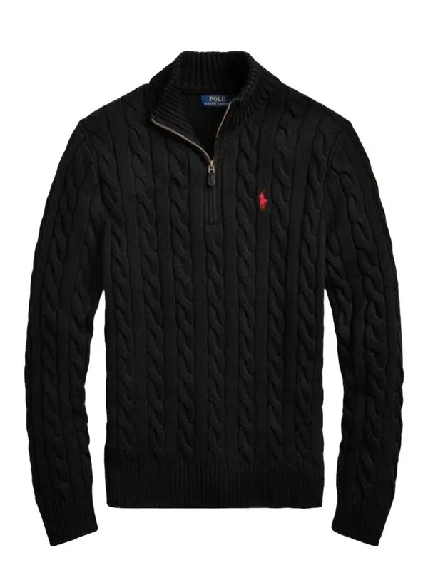 Polo Ralph Lauren Logo Sweater - Black