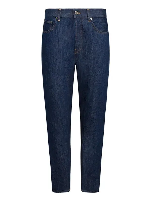 DONDUP Logo Jeans - Blue
