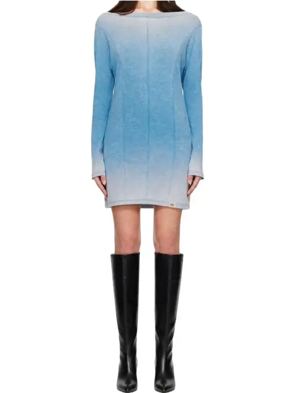 KNWLS Long-sleeved Dress - Blue