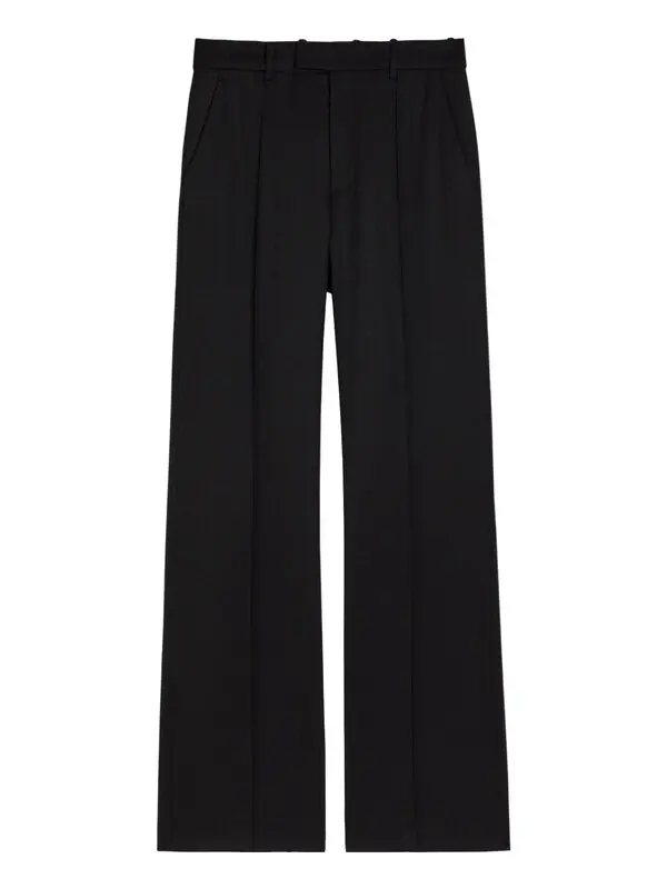 NILI LOTAN Casual Trousers With Belt Loops - Black