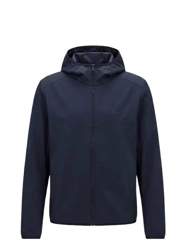 Hugo Boss Commuterpro Logo-print Jacket - Dark Blue
