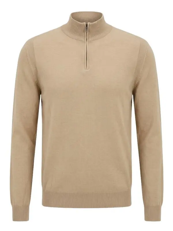Hugo Boss Long-sleeve Knit Top - Light Beige