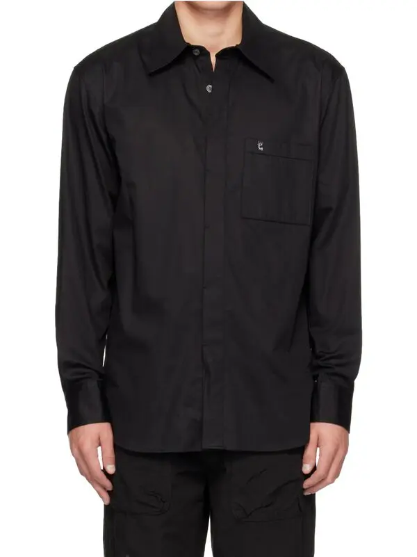 WOOYOUNGMI Oversized Shirt - Black