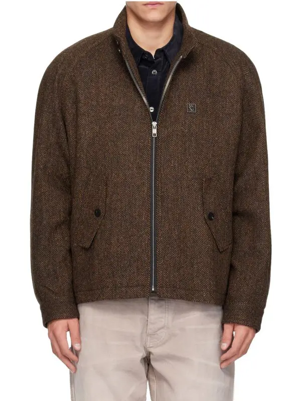 WOOYOUNGMI Tweed Jacket - Brown
