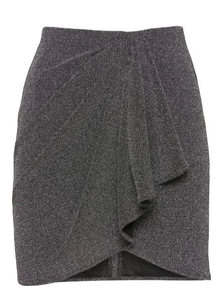 Isabel Marant Étoile Bergen Lurex Mini Skirt - Black