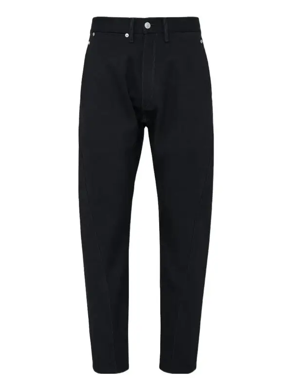 Junya Watanabe Logo Casual Pants - Black