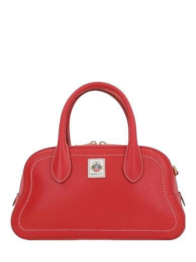 Bally Unda Top Handle Bag - Red