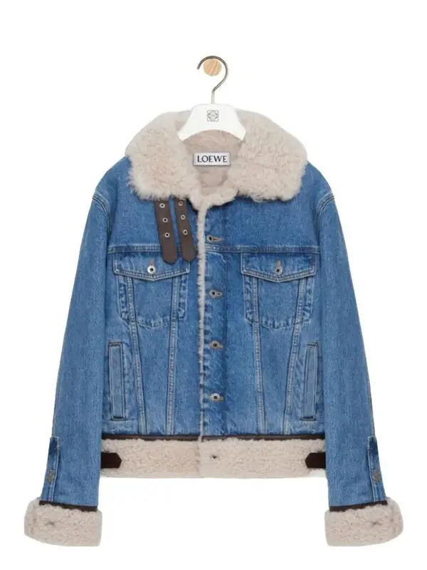 Loewe Trucker Jacket - Denim Blue