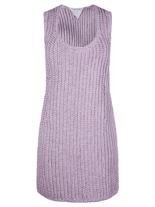 Bottega Veneta Chunky Knit Mini Dress - No