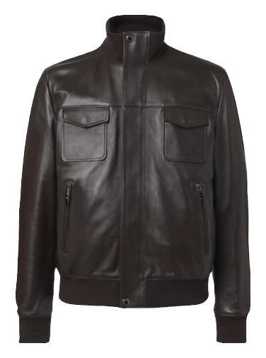 Dolce & Gabbana Leather Blouson Jacket - No