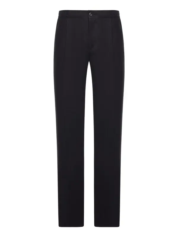 Kiton Elasticated Trousers - Black