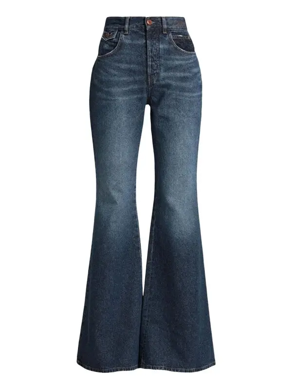 Chloé Classic Flared Jeans - Blue