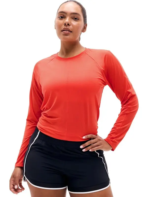 Athleta Trainknit Top - Ember