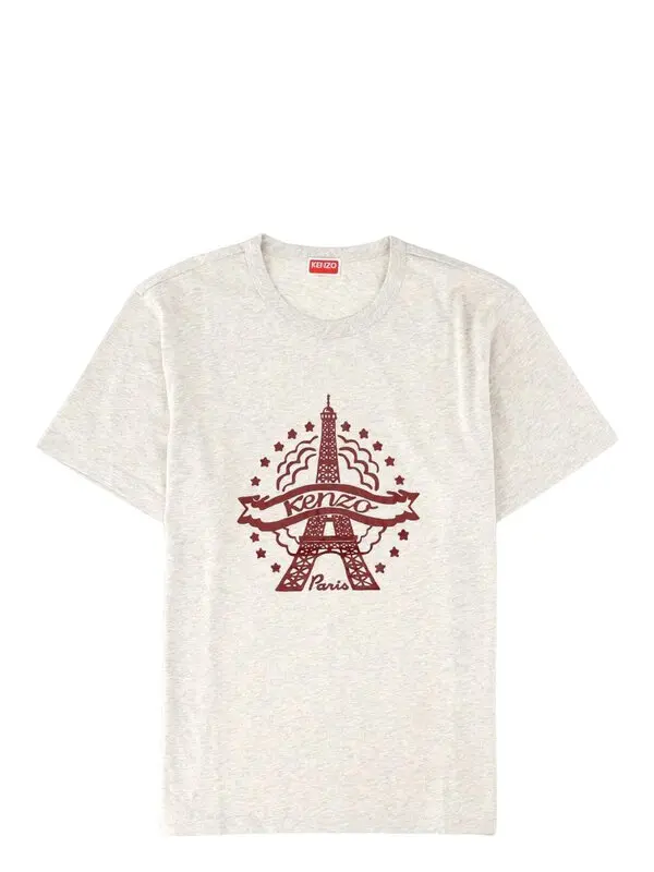 Kenzo T-shirt Eiffel Tower - Gray