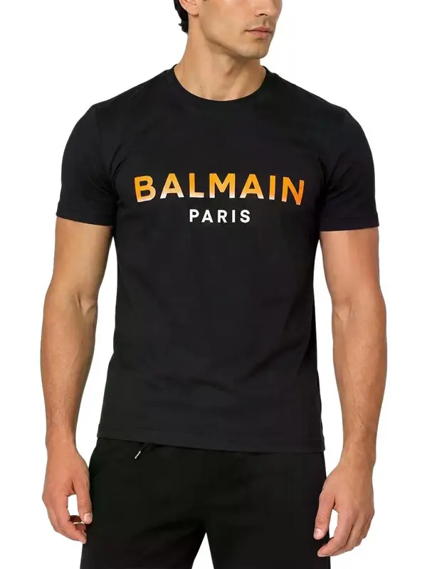 Balmain Logo-print T-shirt - Black