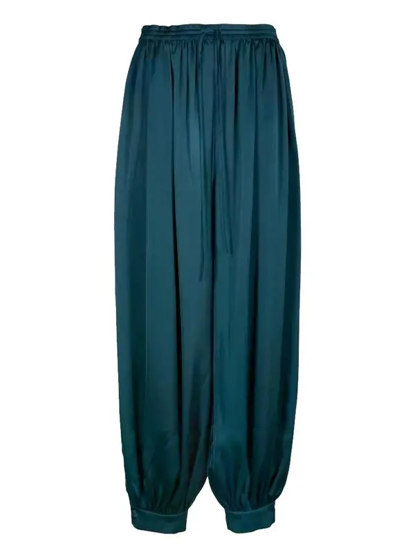 Cinq À Sept Esme Satin Trousers - Blue