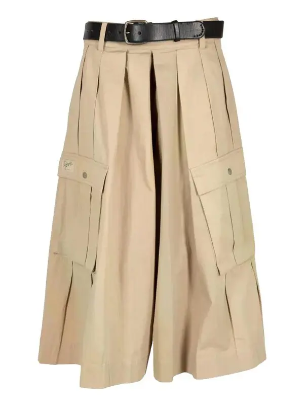 Sea Tristan Pleated Culottes - Neutrals
