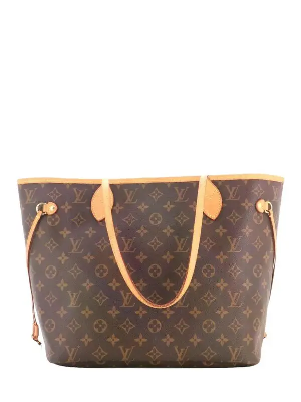 LOUIS VUITTON Neverfull Nm Monogram Canvas Mm Tote Bag - Monogram Ebony