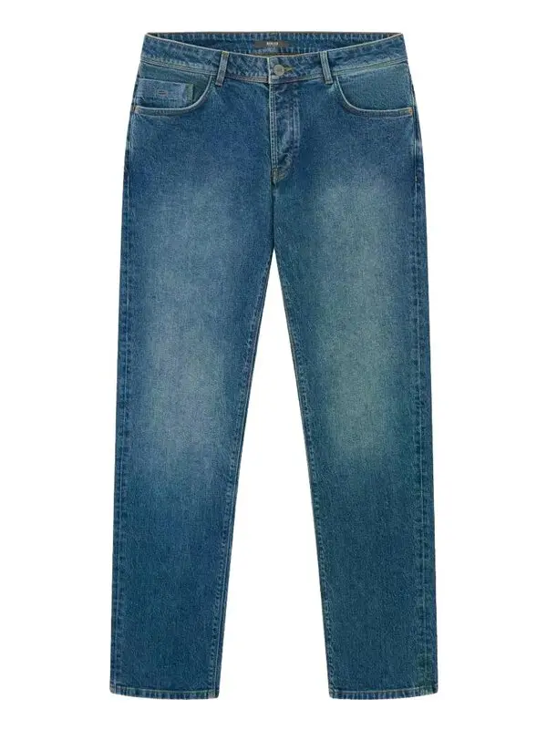 Boggi Milano Jeans In Stretch Denim Medium - Blue