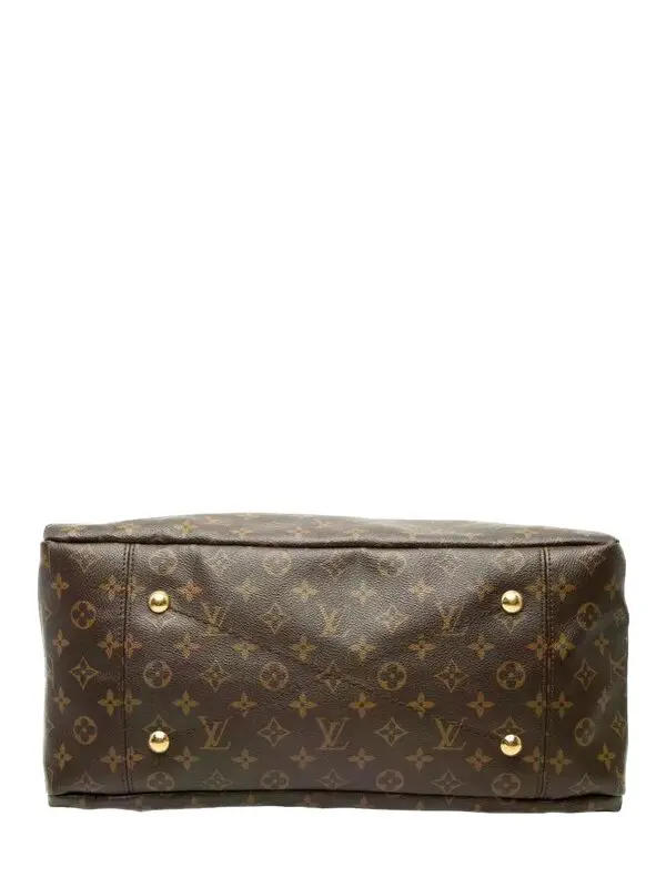 LOUIS VUITTON 2010 Monogram Artsy Mm Hobo Bag - Brown
