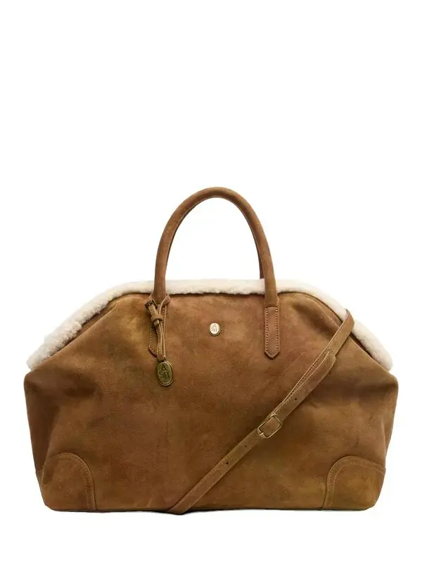 Ash Jaqueline Suede Tote Bag - Brown