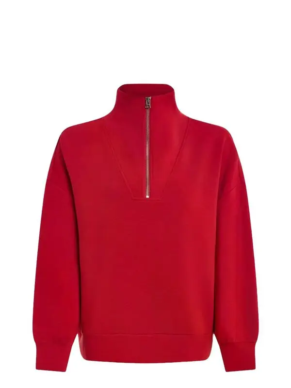Varley Hawley Half-zip Sweatshirt - Red