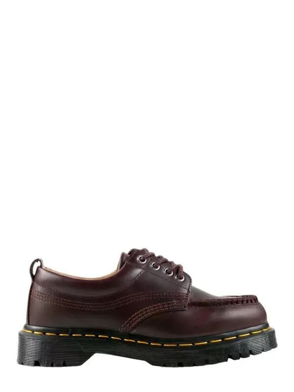 Dr. Martens Lace-up Leather Loafers - Brown