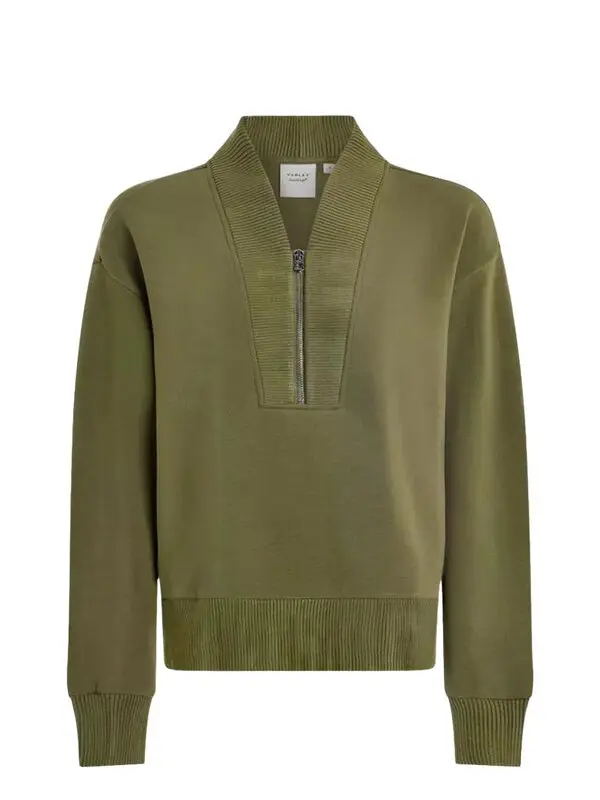 Varley Sally Half-zip Sweatshirt - Green