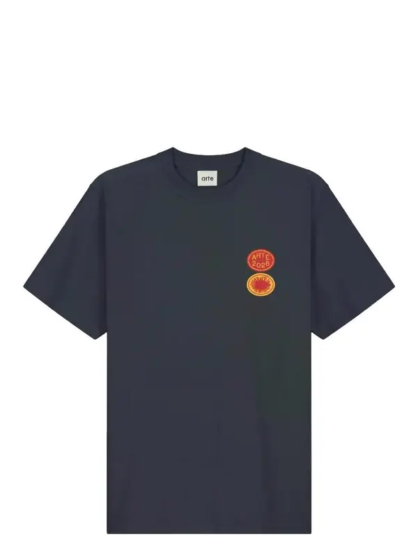 ARTE ANTWERP Graphic-print T-shirt - Blue
