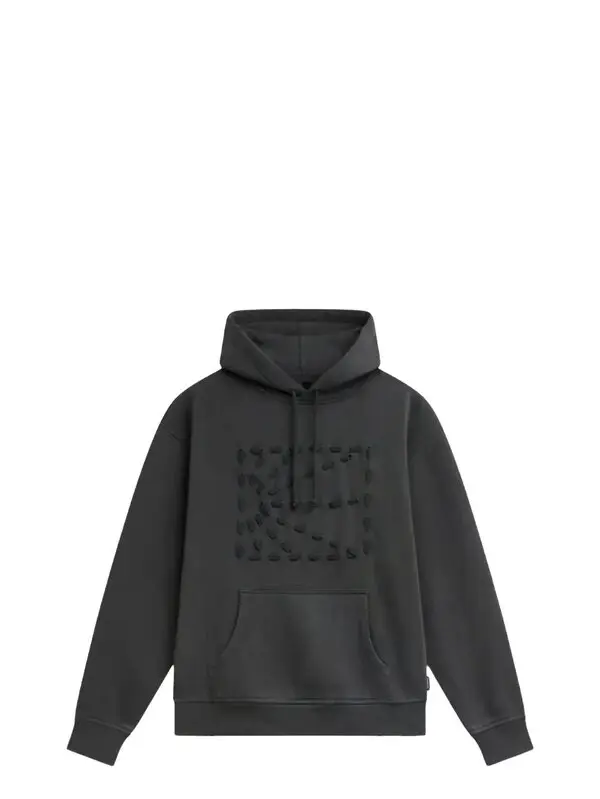 RASSVET Weave-logo Hoodie - Grey