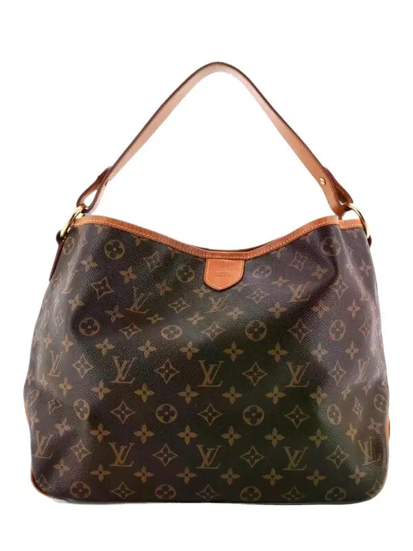 LOUIS VUITTON Delightful Handbag Monogram Canvas Pm Hobo Bag - Brown