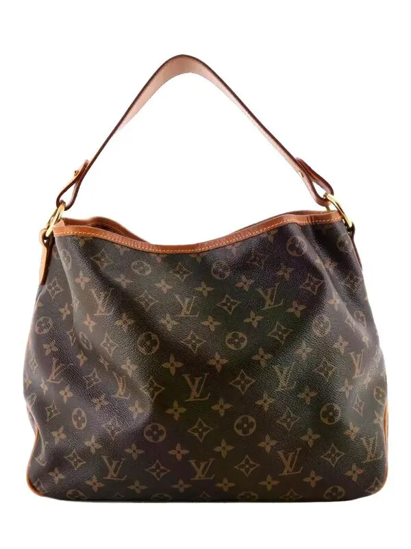 LOUIS VUITTON Delightful Handbag Monogram Canvas Pm Shoulder Bag - Brown