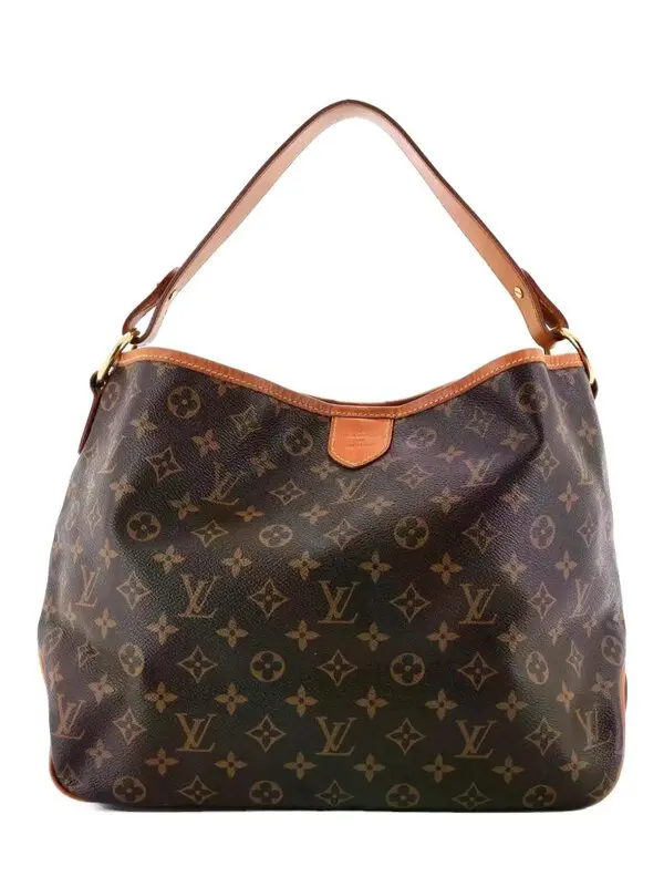 LOUIS VUITTON Delightful Handbag Monogram Canvas Pm Shoulder Bag - Brown
